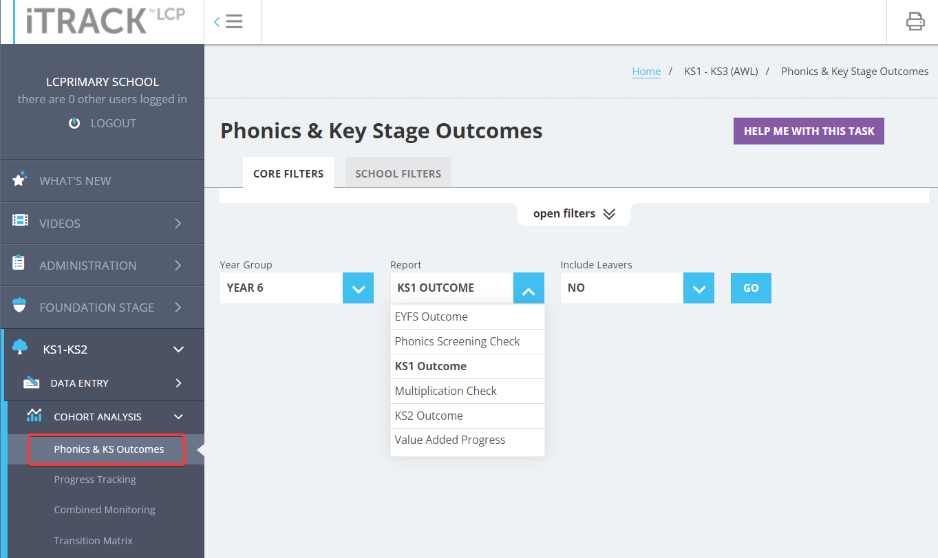 Phonics & KS Outcomes (Statutory Data) - iTRACK – iTRACK Education Support