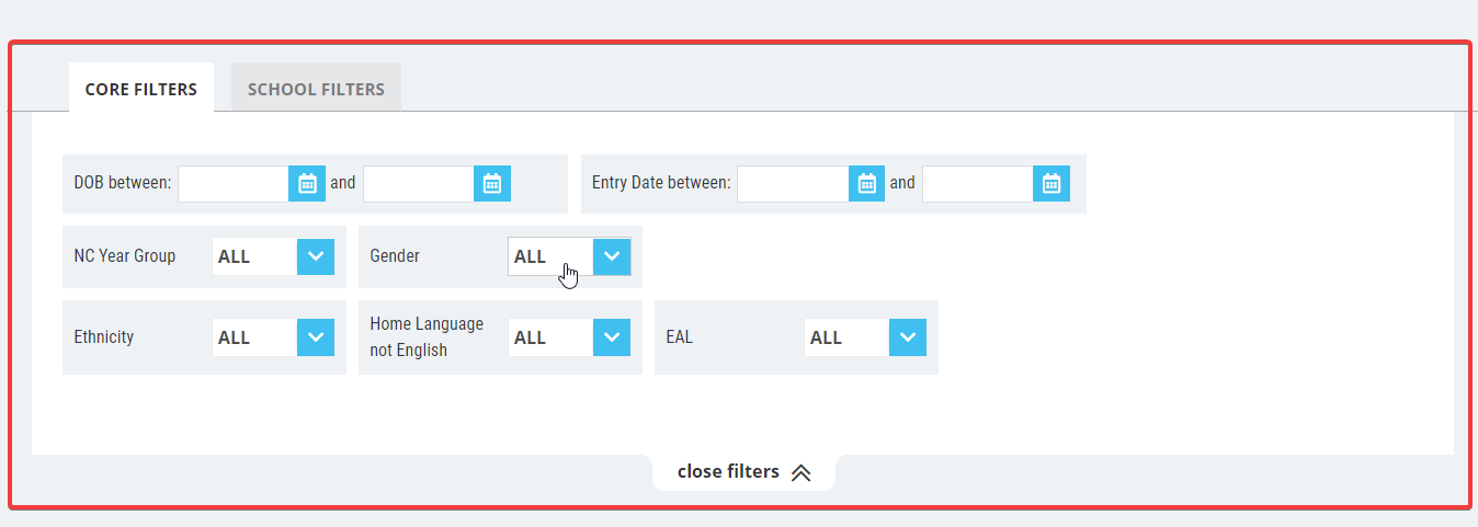 GLD Dashboard (Calculating/'On Track' For GLD) - iTRACK – iTRACK Education Support