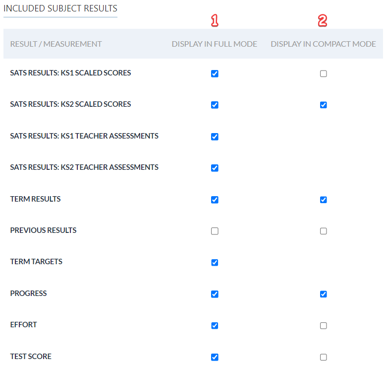 Report writer - Primary KS1-3 - Setting Up Your Report Preferences ...