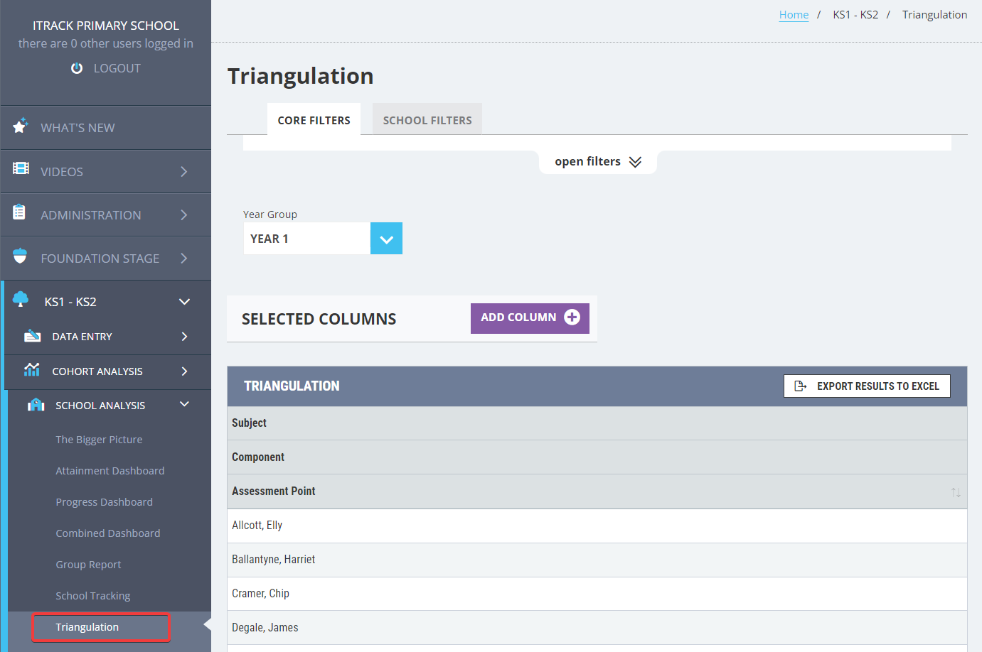 Triangulation - Primary KS1/3 - iTRACK – iTRACK Education Support