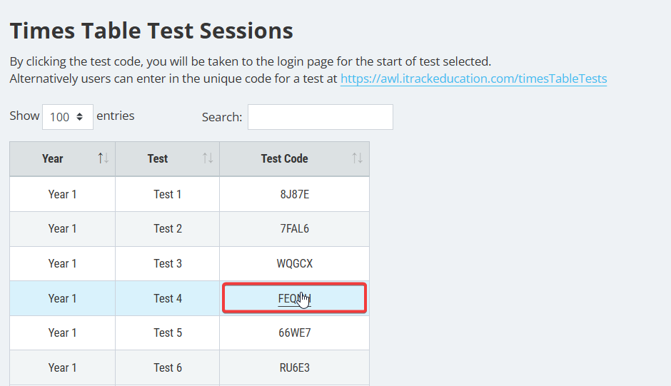 Test Sessions (How to Get Your Pupils to Take the Tests) - Times Tables ...